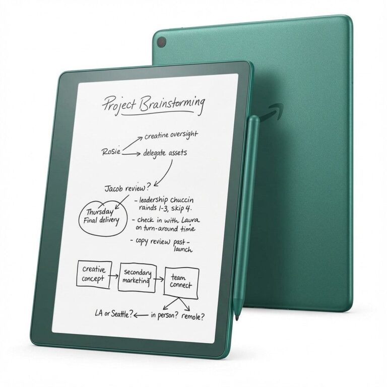 Amazon Kindle Scribe (2024) 10,2″ E-book olvasó 64GB Green (Reklám ...